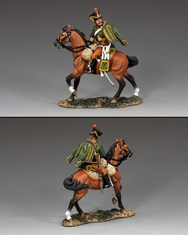 Mounted French Hussar--single mounted figure--RETIRED--LAST ONE ...