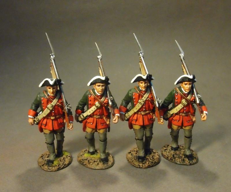 Four Line Infantry Marching, Set #1, The Pensylvanian Provincial ...