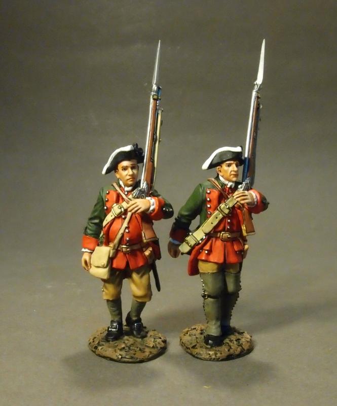 Two Line Infantry Marching, Set #2, The Pensylvanian Provincial ...