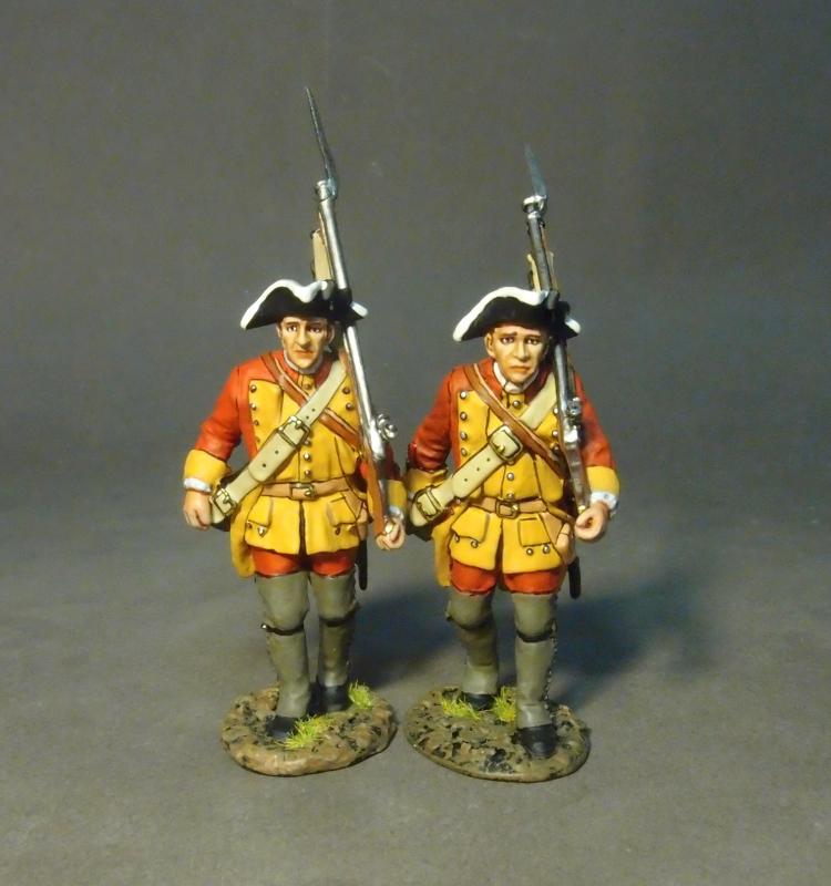 Two Line Infantry Marching, The Connecticut Provincial Regiment, The ...