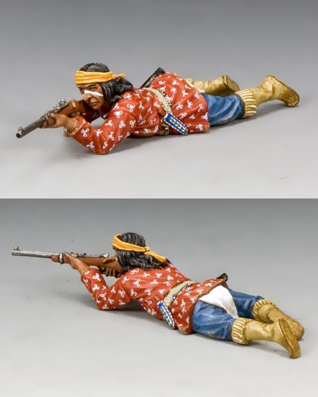 Taking Aim, The Apaches--single Apache figure--RETIRED. - TRW093 ...