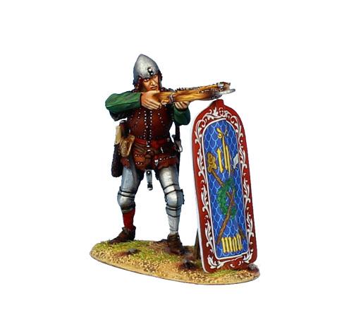 Genoese Mercenary Crossbowman Standing Firing--Agincourt, 1415--single ...