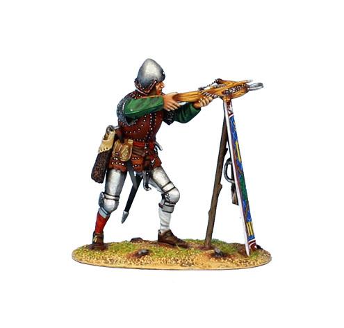 Genoese Mercenary Crossbowman Standing Firing--Agincourt, 1415--single ...
