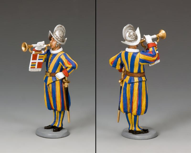 Swiss Guard Musician/Trumpeter--single figure--RETIRED--LAST ONE ...