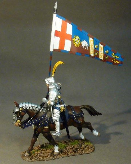 Sir Percival Thirlwall with Battle Standard, The Retinue of King ...