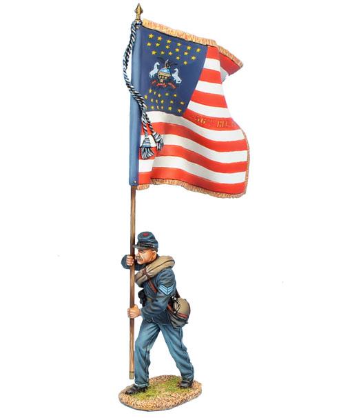 Union Sergeant Standard Bearer, 56th Pennsylvania Volunteers ...