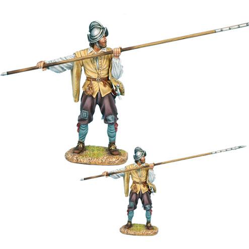 Spanish Tercio Pikeman #1--single figure - TYW017 - Metal Toy Soldiers ...