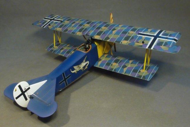 Fokker DVII (OAW), Jasta 19, October 1918, Ltn. Wilhelm Leusch - ACE-39 ...