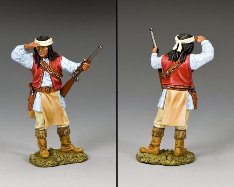 Watching and Waiting--single Apache Indian figure - TRW111 - Metal Toy ...