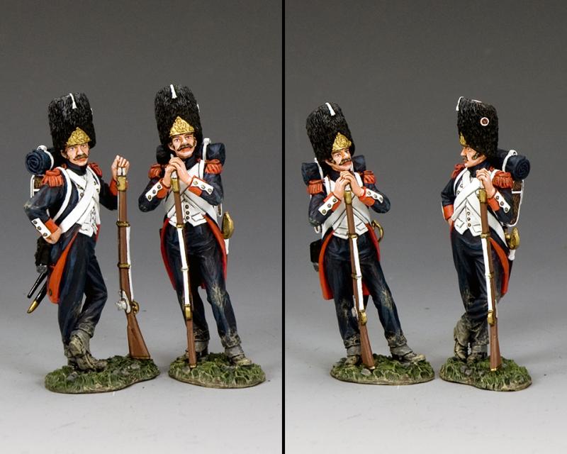 Old Guard Guardsmen-At-Ease--two figures--RETIRED--LAST ONE!! - NA400 ...