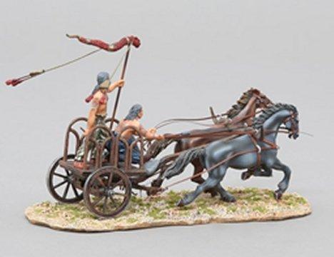 Ancient Briton Chariot with Two Crew--RETIRED. LAST ONE!! - ROMEN007 ...