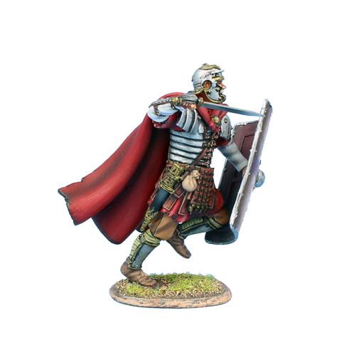 Imperial Roman Legio XIIII G.M.V. Legionary Attacking with Gladius ...