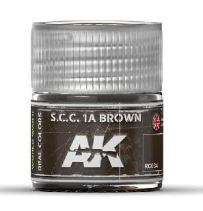 Real Colors: SCC 1A Brown Acrylic Lacquer Paint 10ml Bottle - AKI-RC34 ...