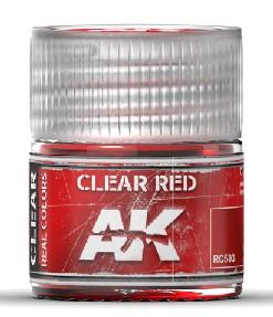 Real Colors: Clear Red Acrylic Lacquer Paint 10ml Bottle - AKI-RC503 ...