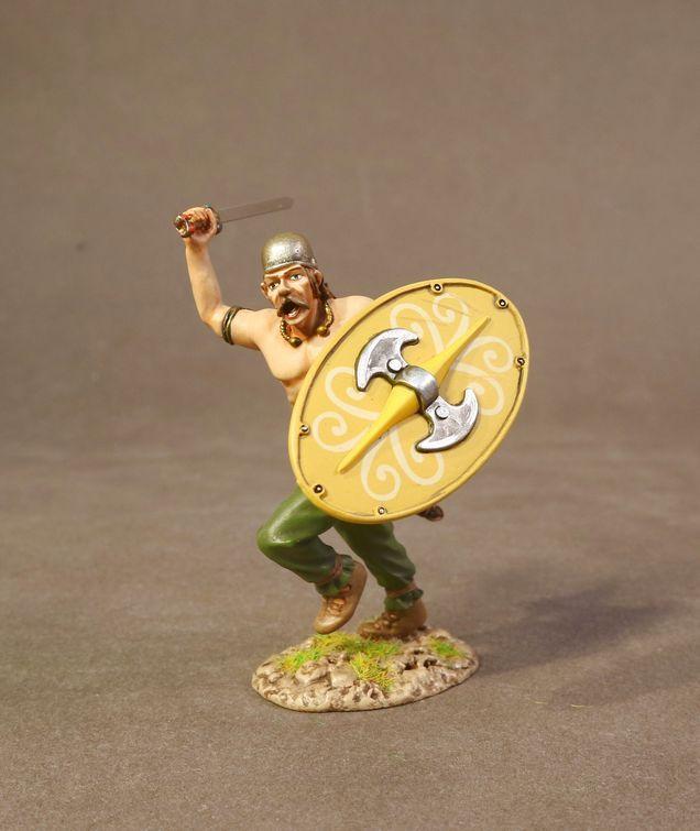 Gaul Warrior Charging #3b (yellow shield), Ancient Gauls, Armies and ...