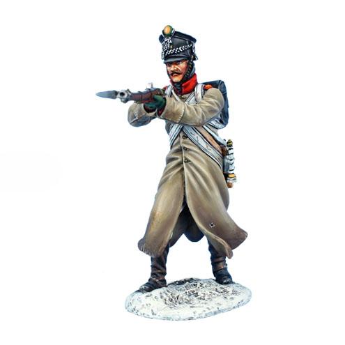 Russian Vladimirsky Musketeer Firing, The Retreat from Russia, Russia ...