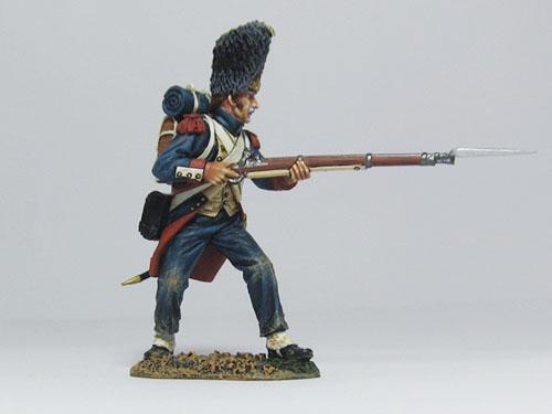 French Old Guard Advancing Firing Musket--single figure - NPL6010 ...