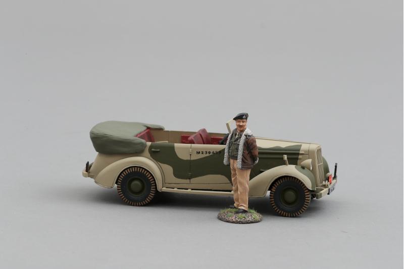 Allied Humber Super Snipe staff car in middle east colour scheme with ...