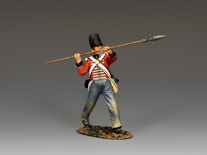 Infantryman with Pike Staff--single British Tommy Atkins infantry ...