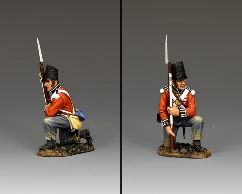 Kneeling Ready--single British Tommy Atkins infantry figure - NA423 ...