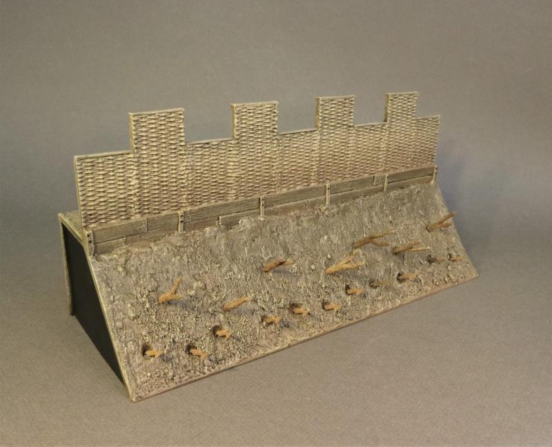 Straight Wall Section, Turf and Timber Roman Fort, The Roman Army of ...