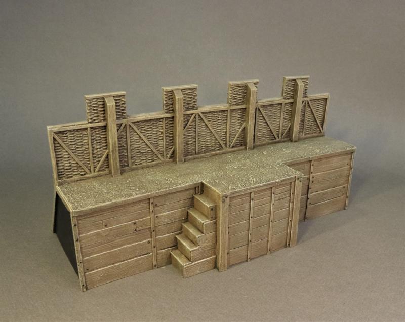 Straight Wall Section, Turf and Timber Roman Fort, The Roman Army of ...