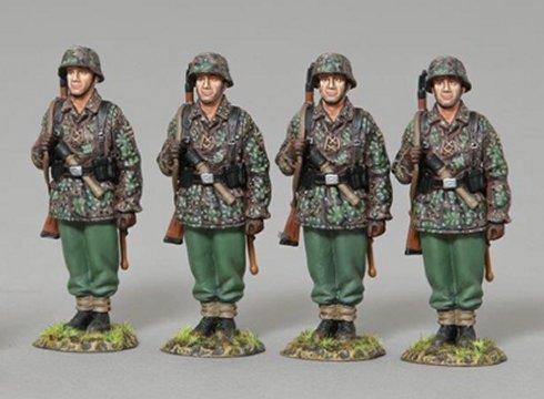 Four 12th SS Infantrymen on Parade--four figures--RETIRED--LAST TWO ...
