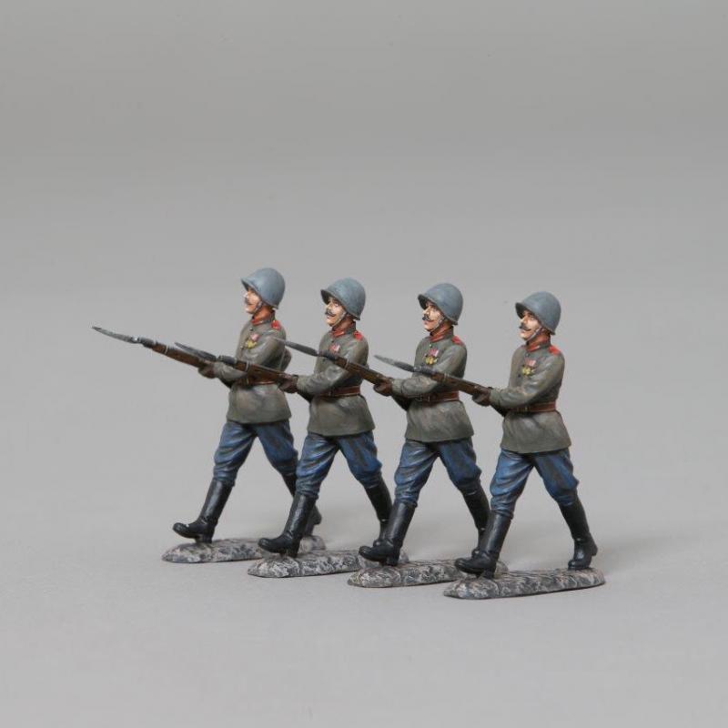 WWII Russian Soldiers on Parade Set--Four Figures--RETIRED--LAST TWO ...
