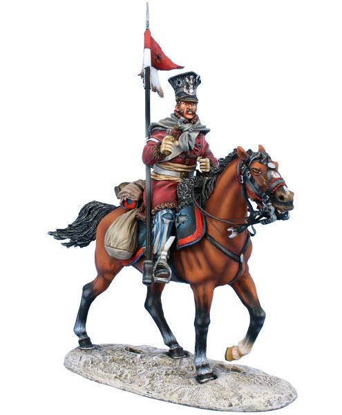 Polish Line Cavalry Lancer, The Retreat from Russia, Russia, 1812 ...