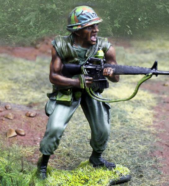 Ground Pounder Firing from Hip (set A)--single figure - Metal Toy ...