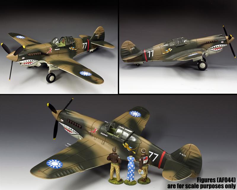The Flying Tigers P40--ONE IN STOCK. - AF045 - Metal Toy Soldiers ...