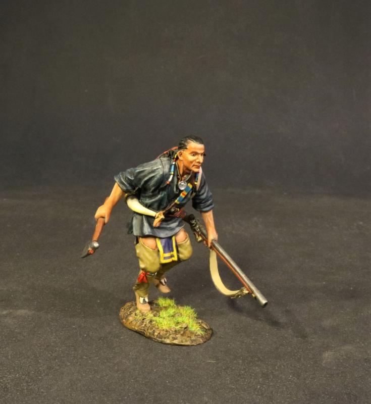 Mohawk Warrior (tomahawk & musket), The Battle of Oriskany, August 6 ...