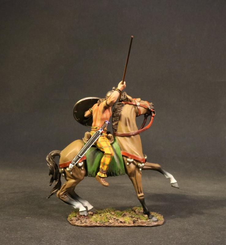 Gaul Cavalry( spear & shield (quartered w/black & white checkers ...