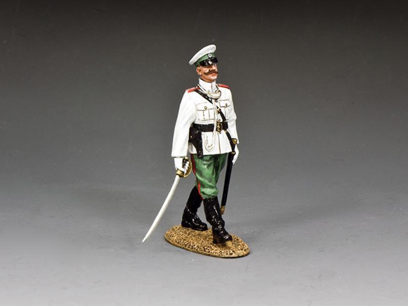Marching Imperial Russian Infantry Officer with Sword--single figure ...