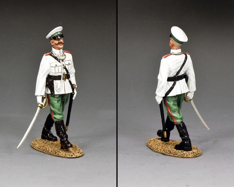 Marching Imperial Russian Infantry Officer with Sword--single figure ...