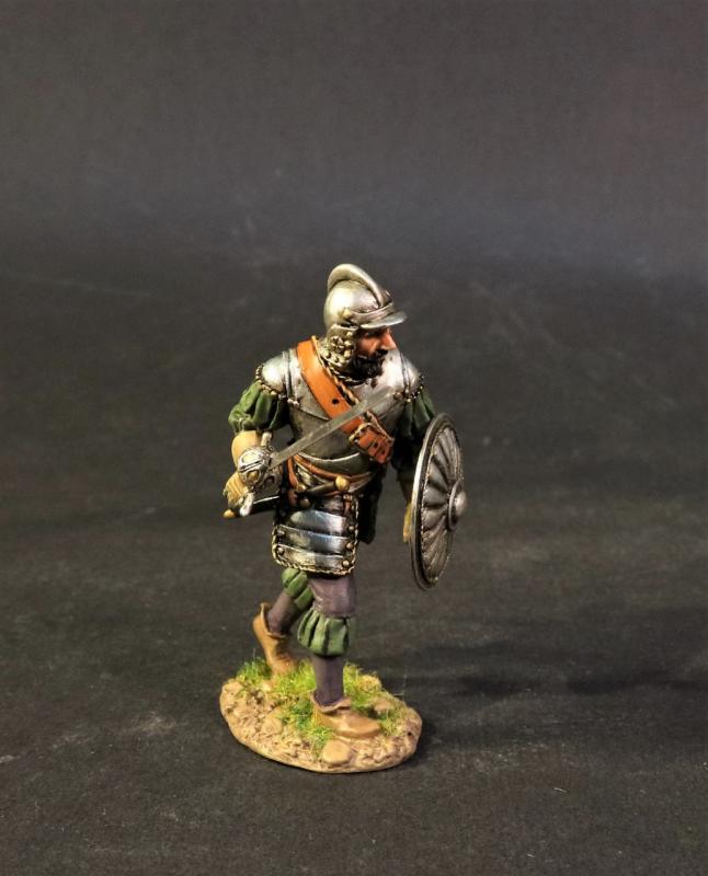 Spanish Sword and Buckler Man (half plate and round shield), Spanish ...