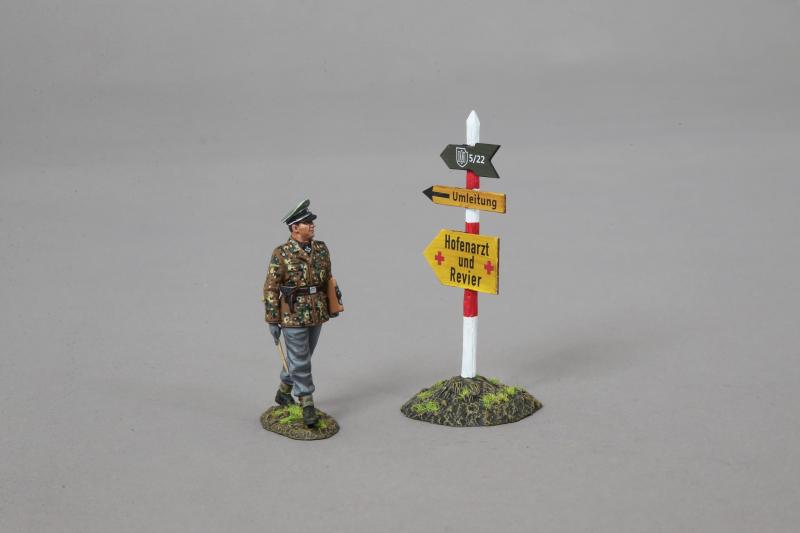 WWII German-Occupied France Road Signs - ACCPACK065 - Metal Toy ...