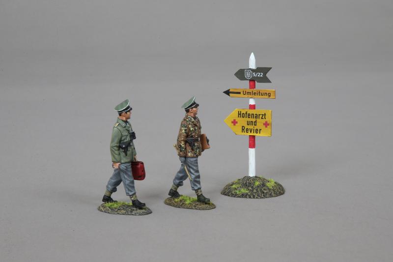 WWII German-Occupied France Road Signs - ACCPACK065 - Metal Toy ...