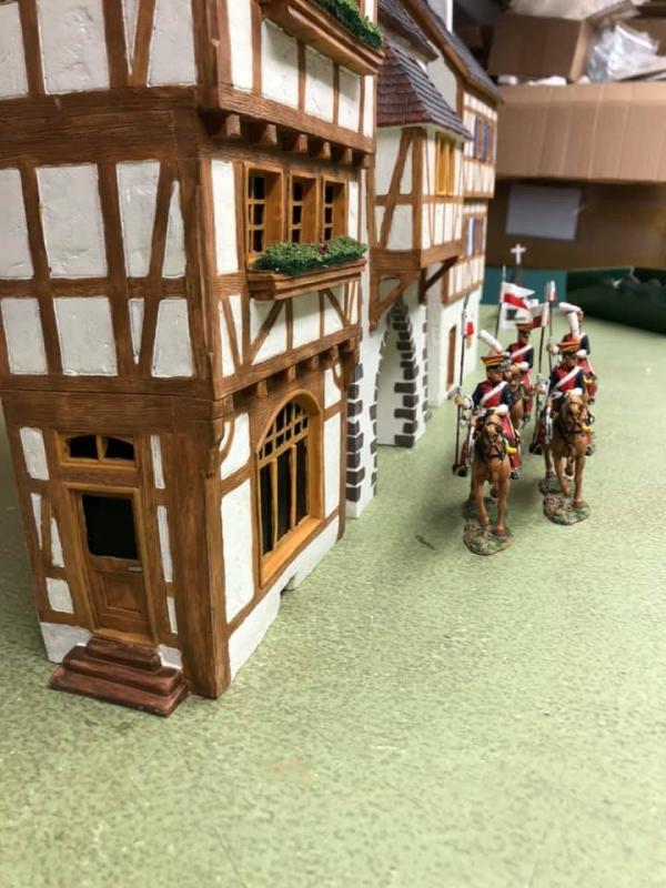 German Half Timbered Building lot! 3 Building Facades - EHSET - Metal ...