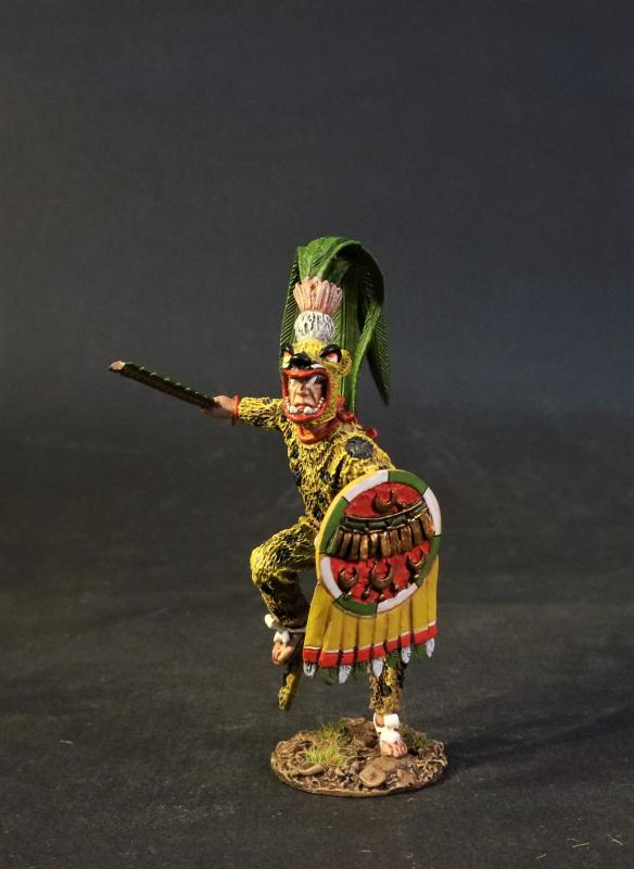 Aztec Jaguar Fighter--single figure - AZ-30B - Metal Toy Soldiers ...