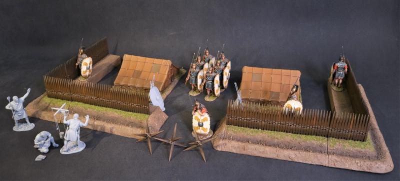 Sudes Caltrops, Roman Marching Camp, The Roman Army of the Mid Republic ...
