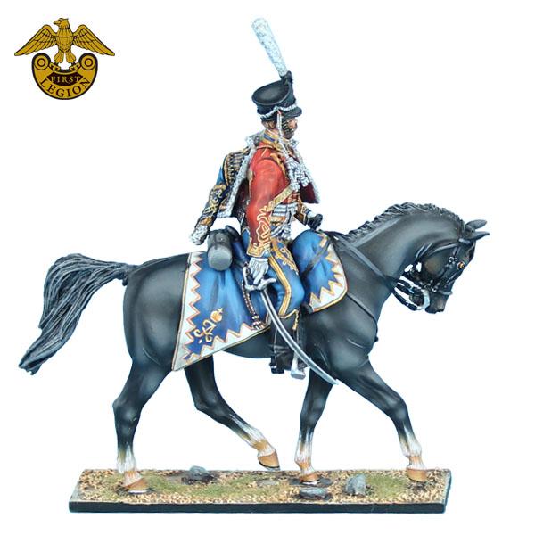 Russian Izumsky Hussars Officer--single mounted figure - NAP0655 ...