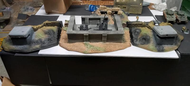 Formtech 3 Piece Artillery Battery with Pill boxes- 3 sections. - FT ...