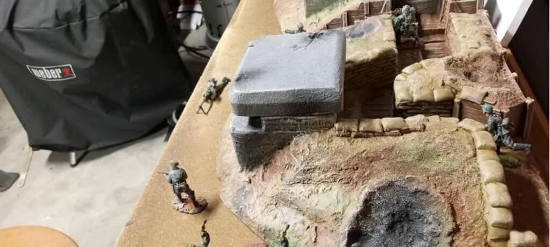 Formtech 3 Piece Artillery Battery with Pill boxes- 3 sections. - FT ...