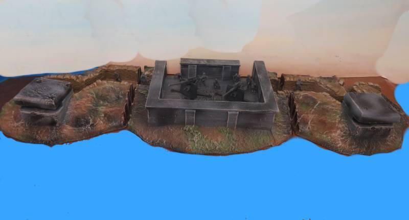 Formtech 3 Piece Artillery Battery with Pill boxes- 3 sections. - FT ...