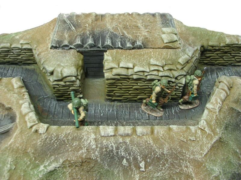 Painted WWI Trench System- 5 pieces--AWAITING RESTOCK. - 9603P ...