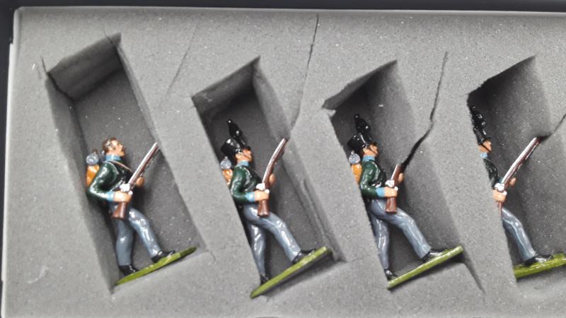 Napoleonic Brunswick Jagers Advancing (6) -- One Set Available! - WB ...