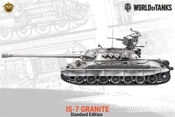 IS-7 Granite Standard (Metallic) Edition--1/32nd Scale - FLWOT02 ...