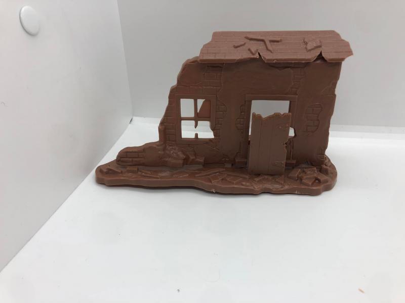 Exploding Building (5 pcs) -Tan/light brown - PL-1208T - Plastic ...