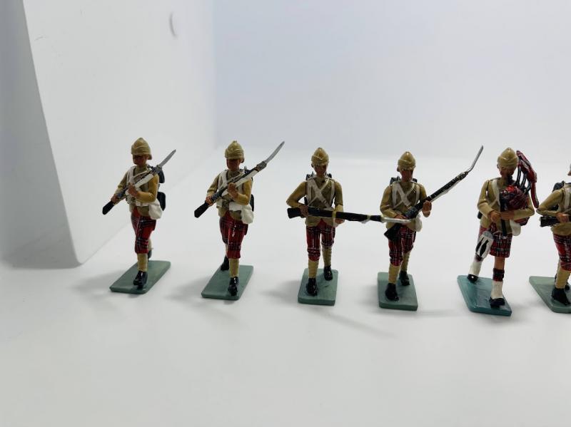 HM of Great Britain 72nd Highlanders Set w/ Piper (10 Figures) - HM ...